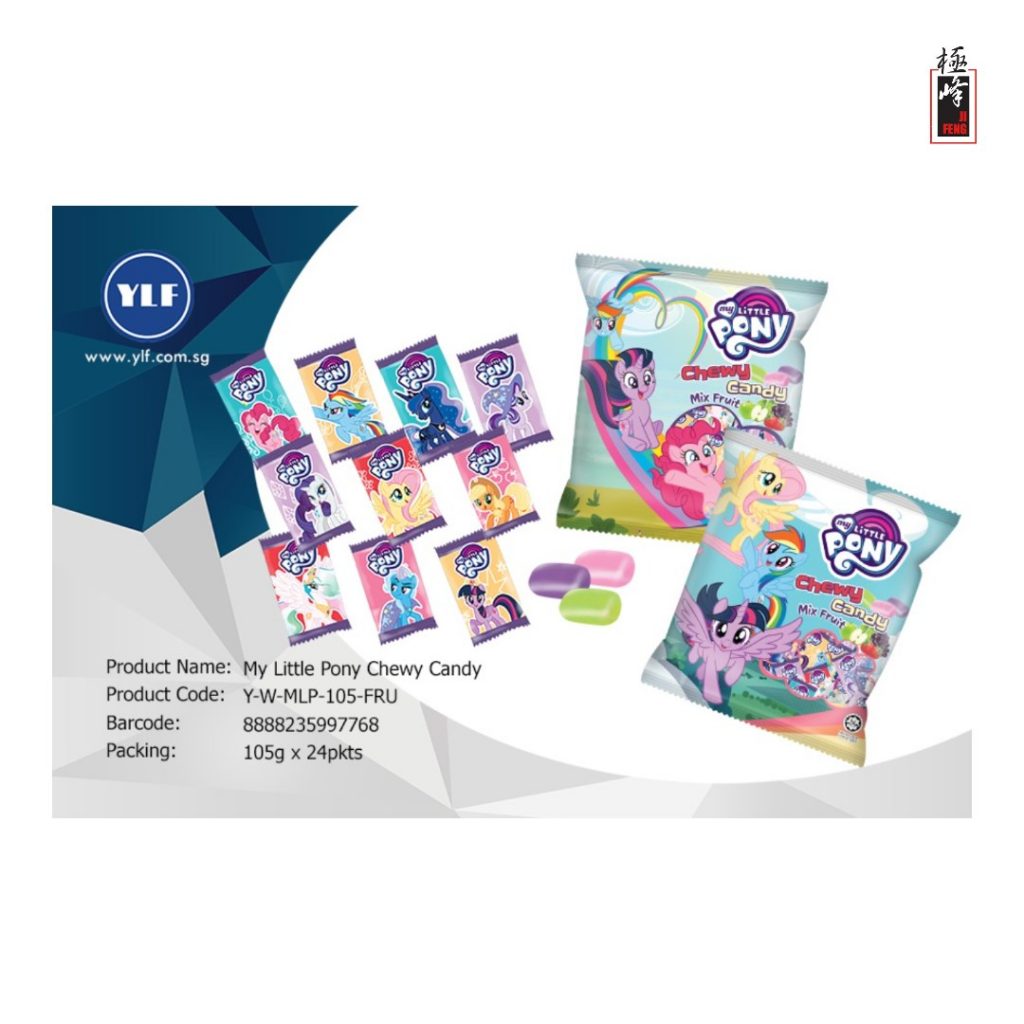 105GM - CHEWY CANDY - MY LITTLE PONY (PKT) - Ji Feng