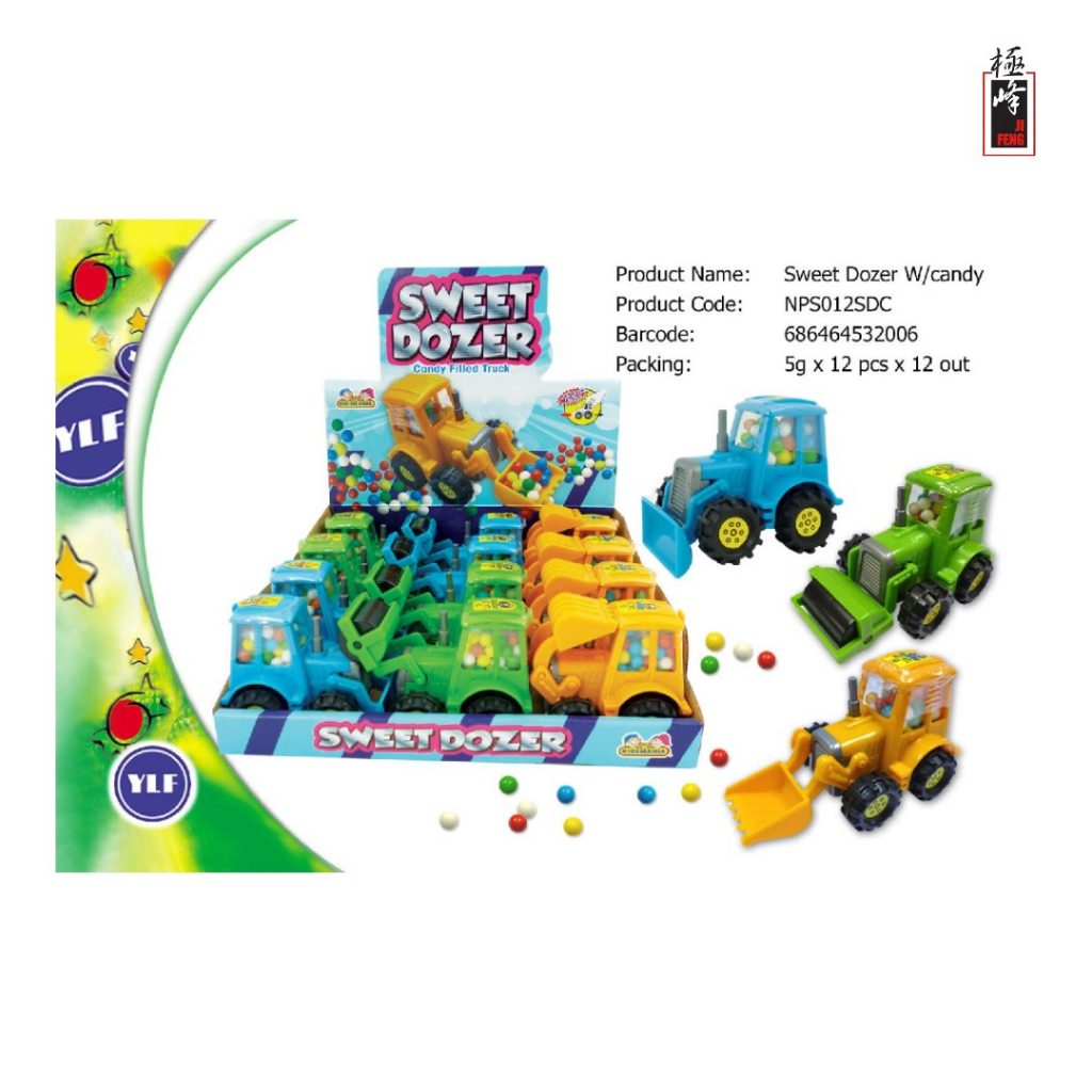 KIDSMANIA SWEET DOZER W/CANDY 5GM - Ji Feng