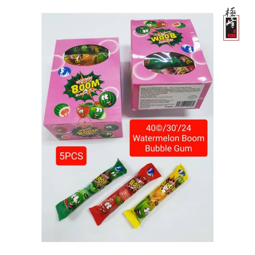 WATERMELON BOOM BUBBLE GUM - Ji Feng